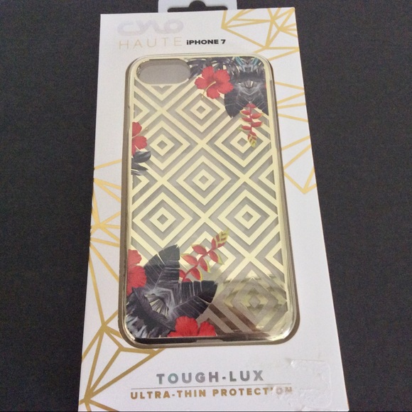 Cylo | Accessories | Cylo Haute Tropical Floral Clear I Phone 7 Case ...